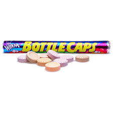 Wonka Bottle Cap Rolls 24x50g