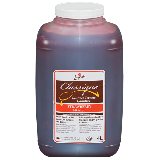 Lynch Strawberry Syrup 2x4L