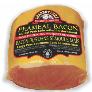 Leadbetters Peameal Bacon (2/CS) Per/kg