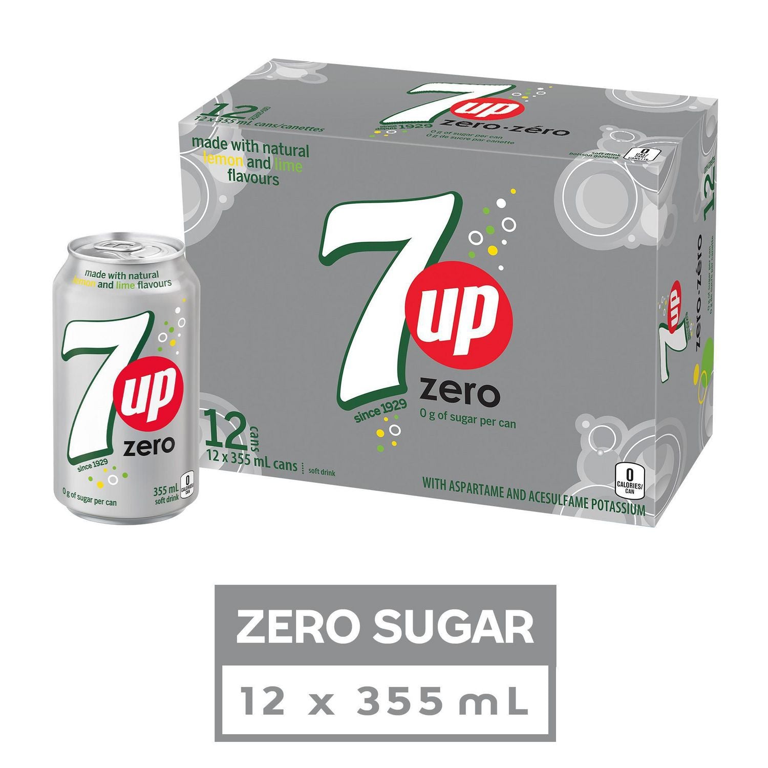 7-up Zero 12x355mL