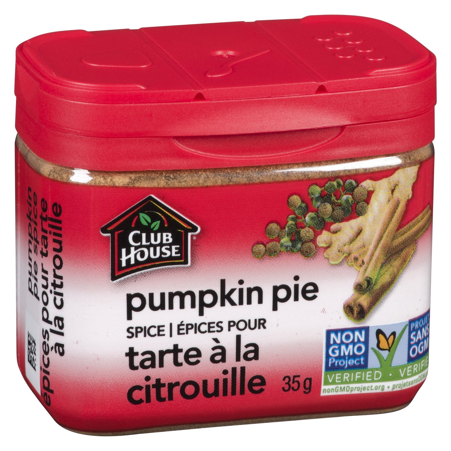Club House Spice - Pumpkin Pie Spice (Tin) 12x35gr