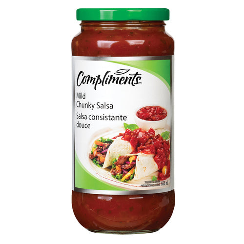 Compliments Salsa - Chunky Mild 12x650ml