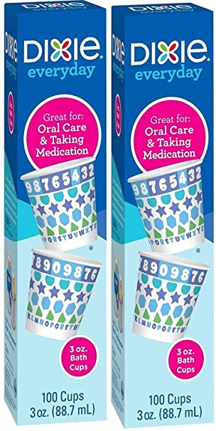 Dixie Bathroom Cups 3oz Refill 24x100/pkg