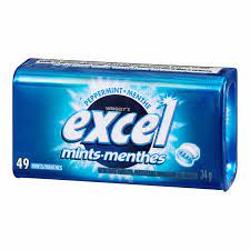 Excel Mints Peppermint 8x34g