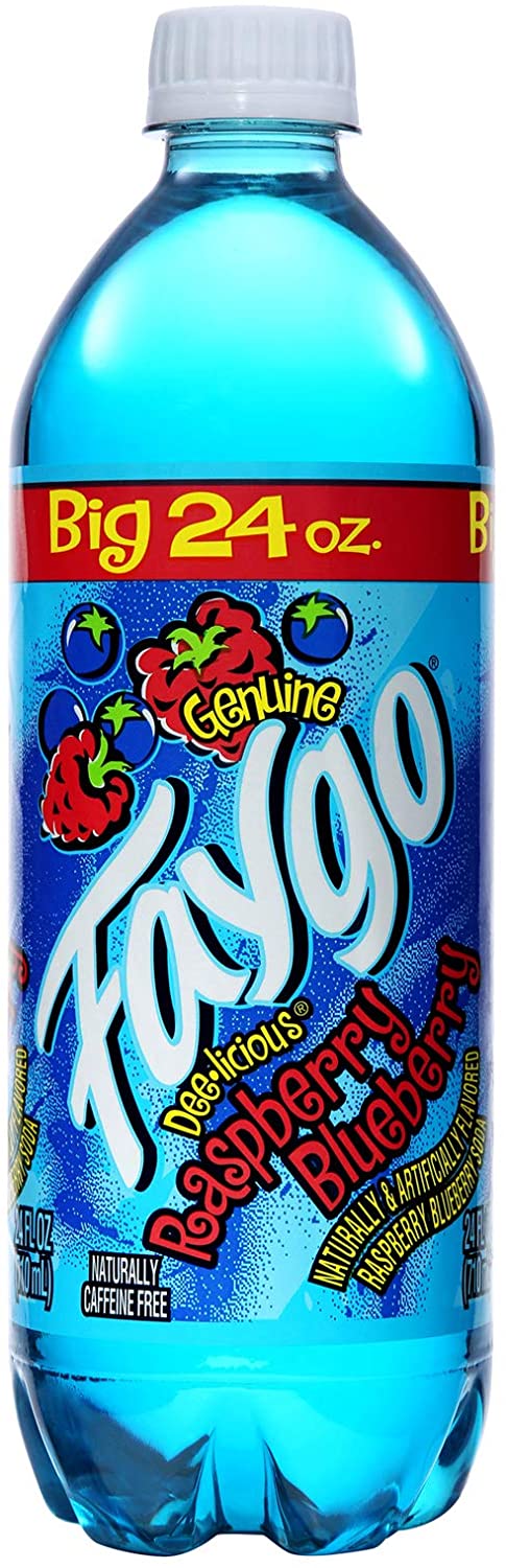 Faygo Pop Blue Raspberry 24x710mL