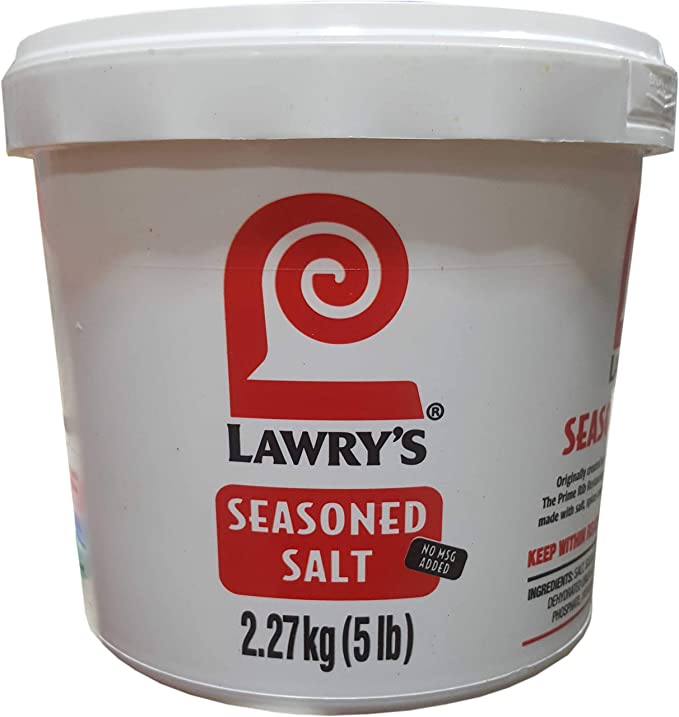 Lawry's Salt - Seasoned (No MSG) 4x2.27 kg