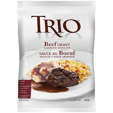 Trio Beef Gravy ea/490gr