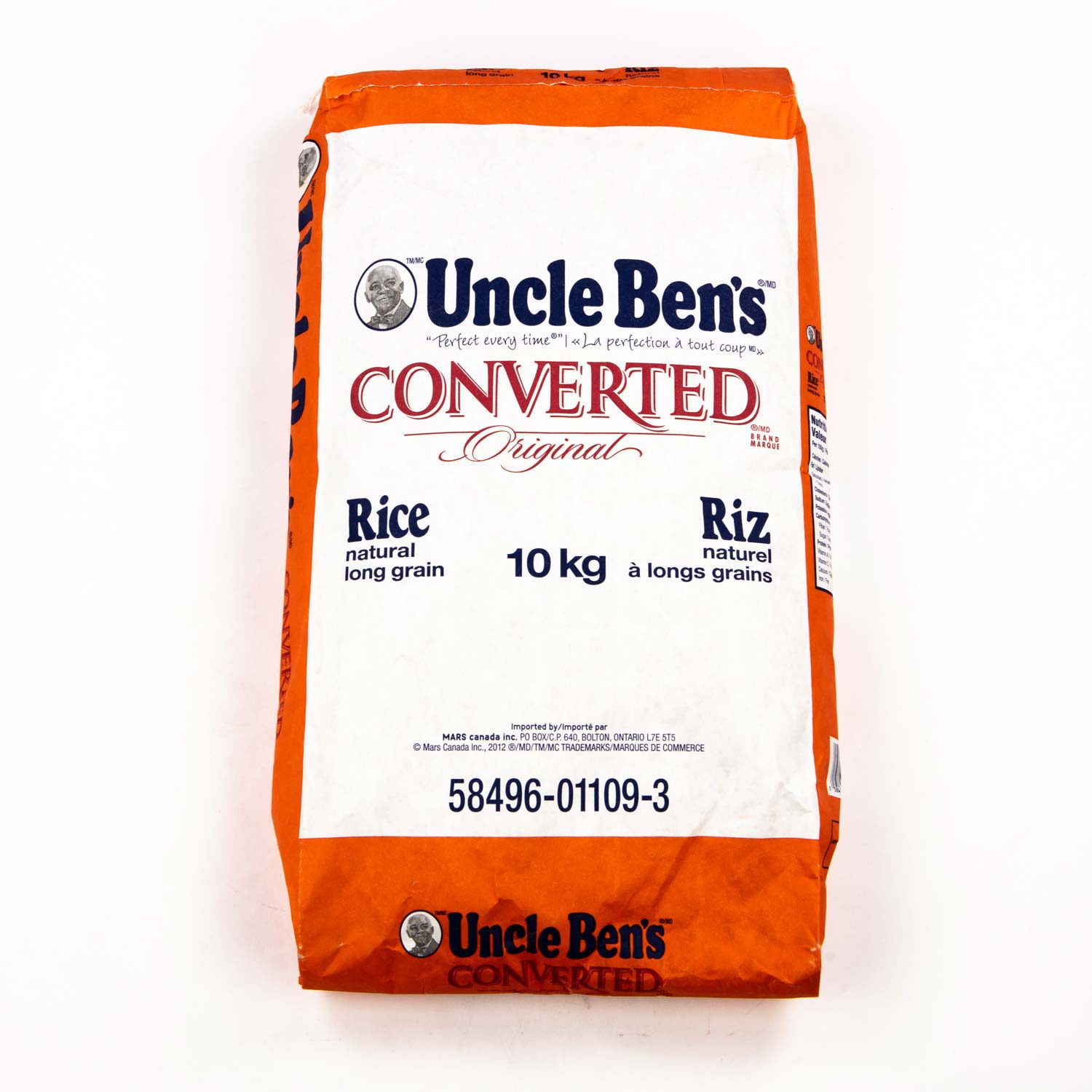 Uncle Bens Rice - Converted ea/10 kg